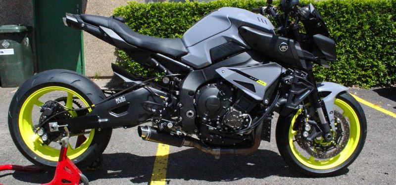 MT10 (FZ10) 6-8" Swing Arm Extensions. Performance Motorcycle ...