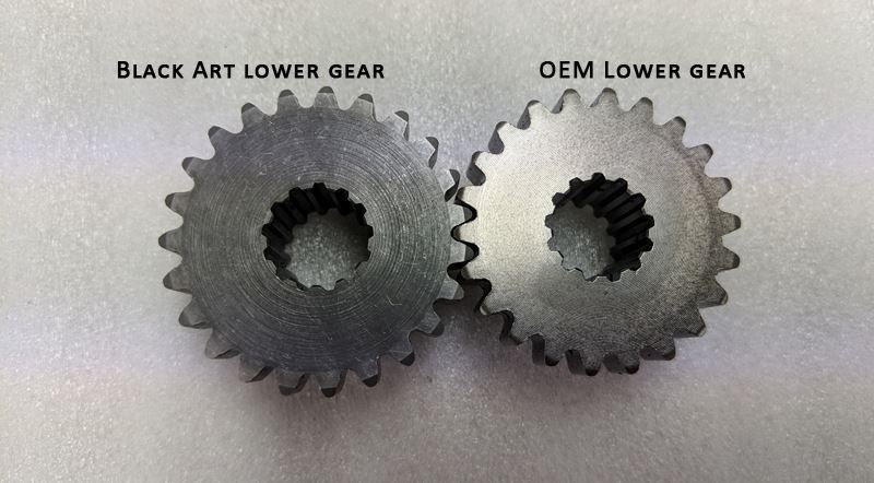 Black Art Racing supercharger gears for Ninja H2 H2R H2SX & ZH2 ...